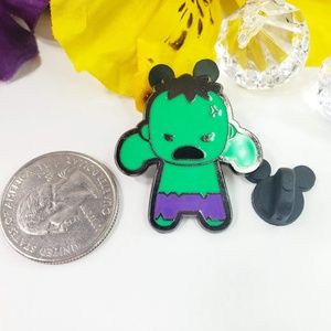 Disney | Jewelry | 425 Disney Marvel Hulk Green Pin | Poshmark